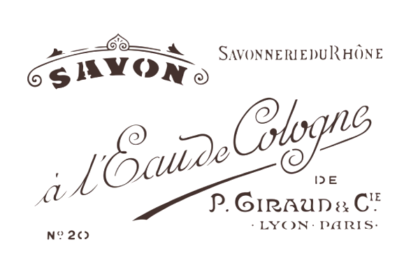 Szablon 3D Stencil - Savon de Cologne vintage paint JDL Jeanne d'Arc ...